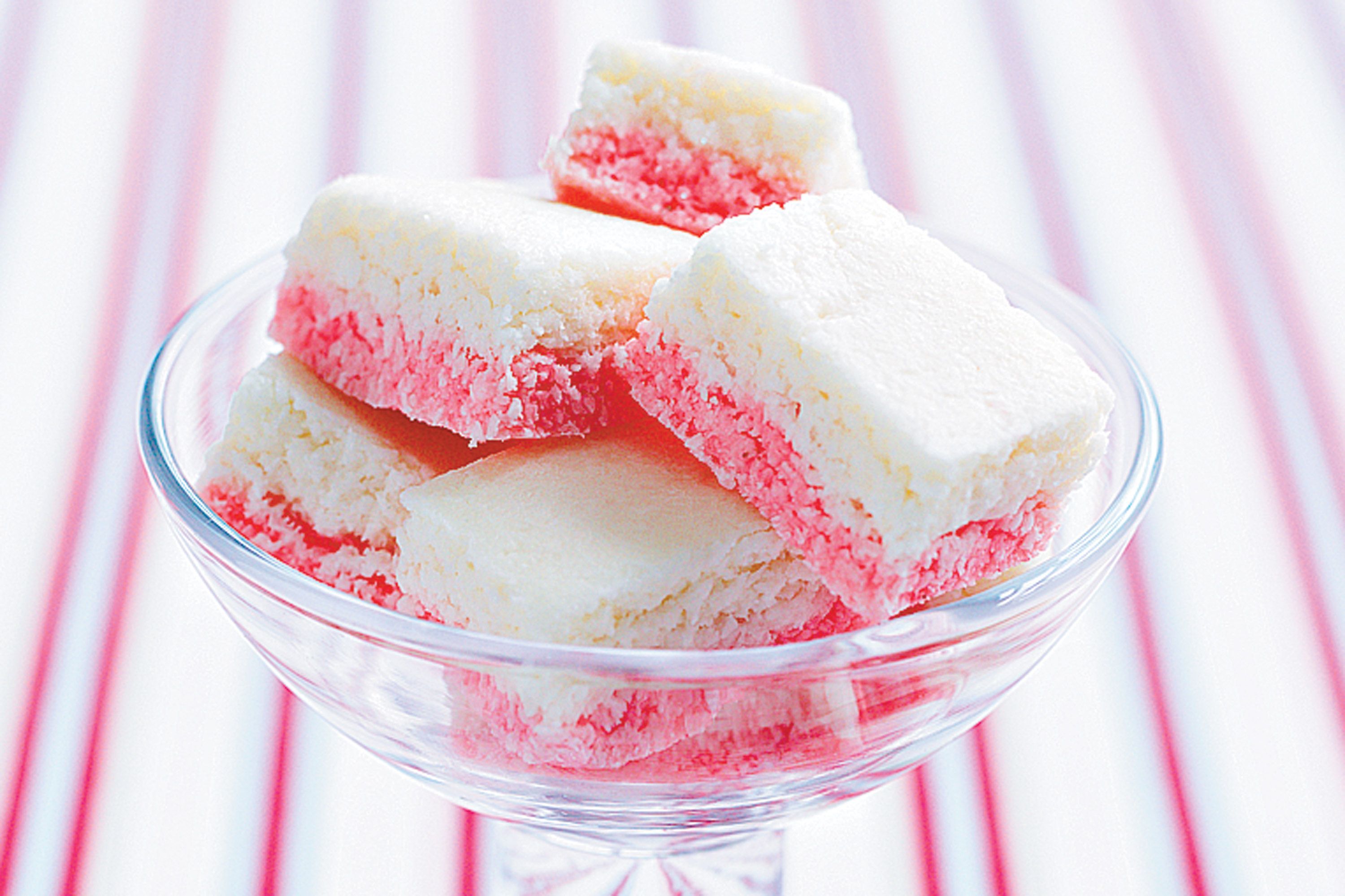 Cherrypick | Coconut Ice Squares