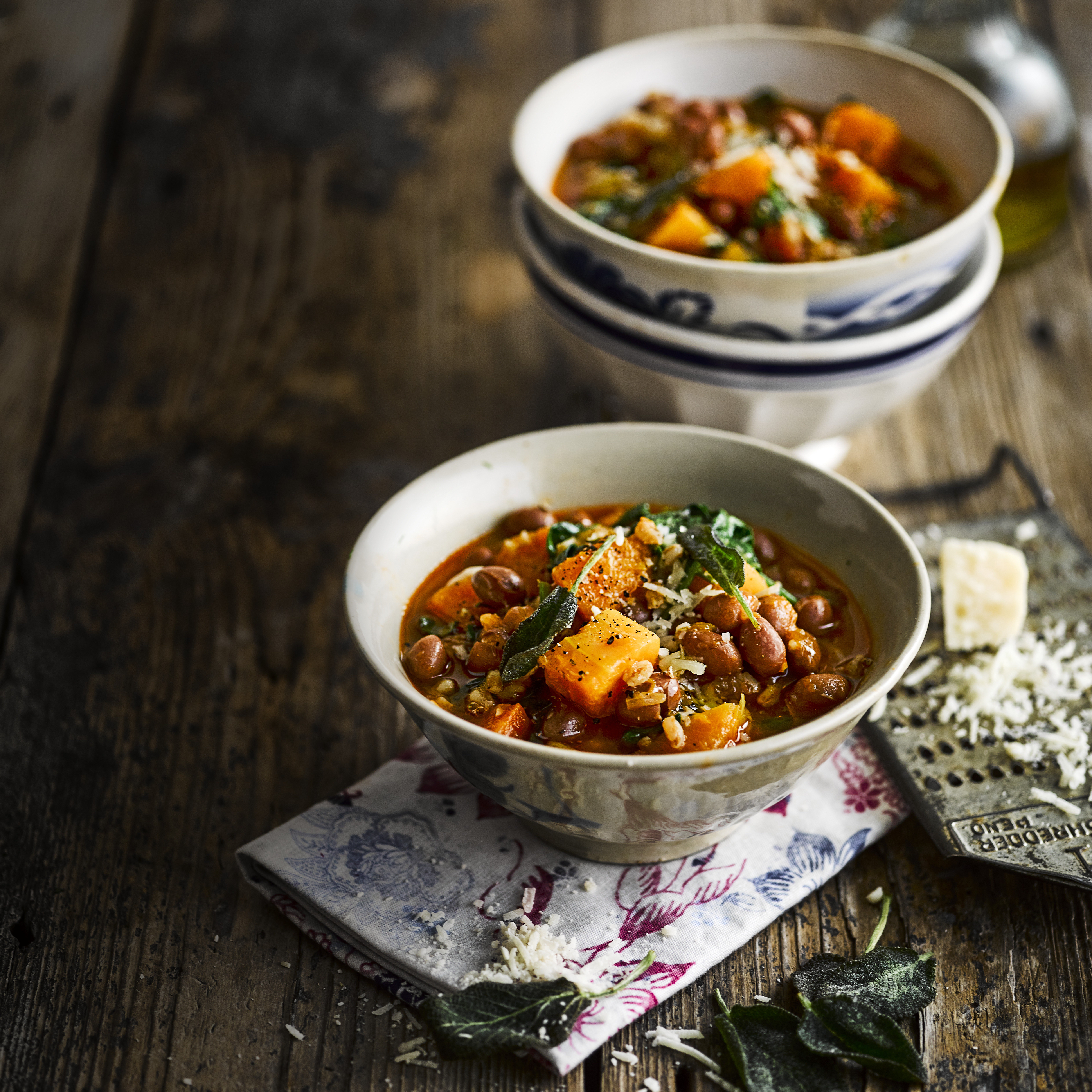 Cherrypick | Italian Borlotti Bean, Pumpkin and Barley Soup