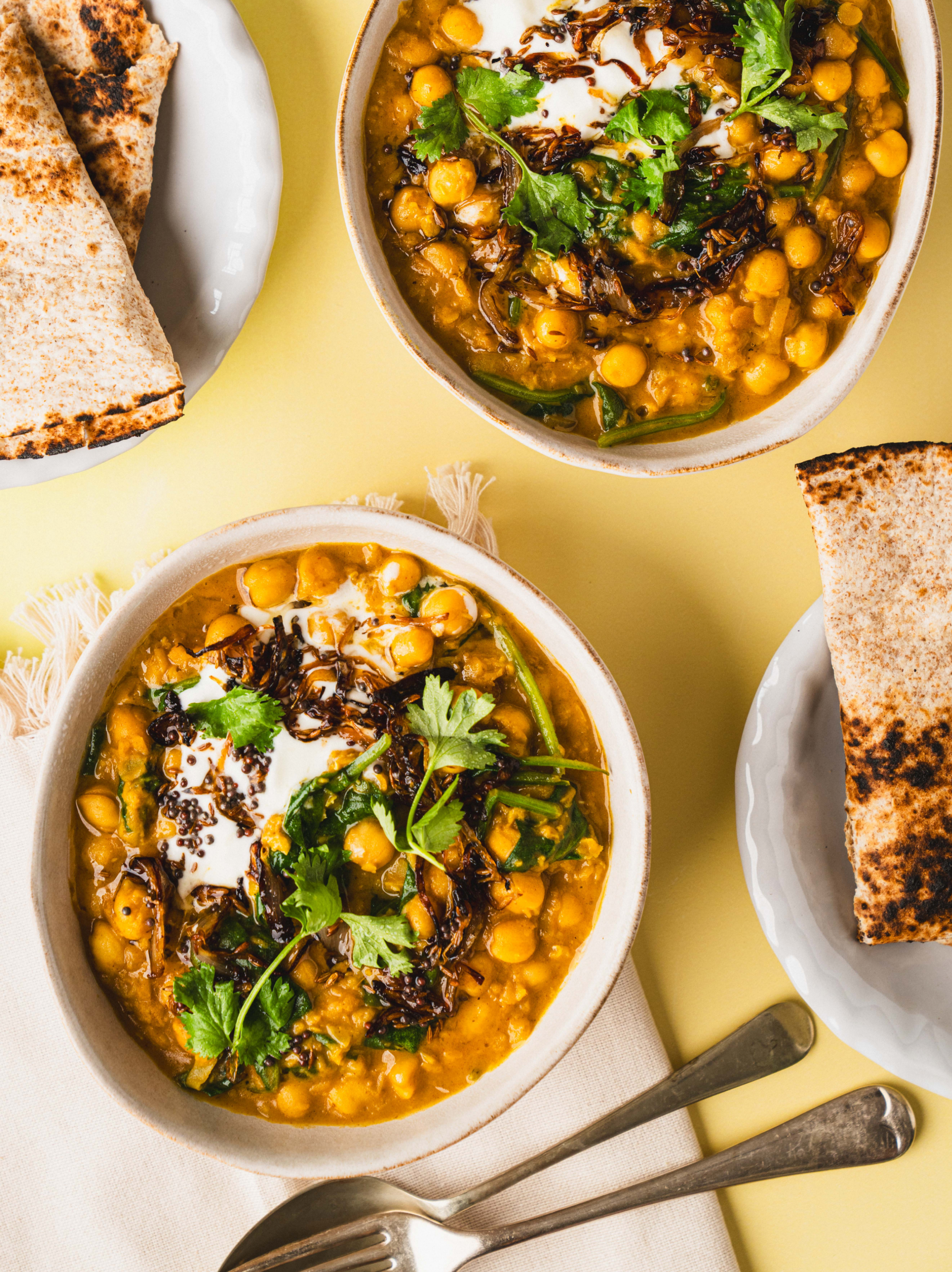 Cherrypick | Split Pea Coconut Tarka Dahl