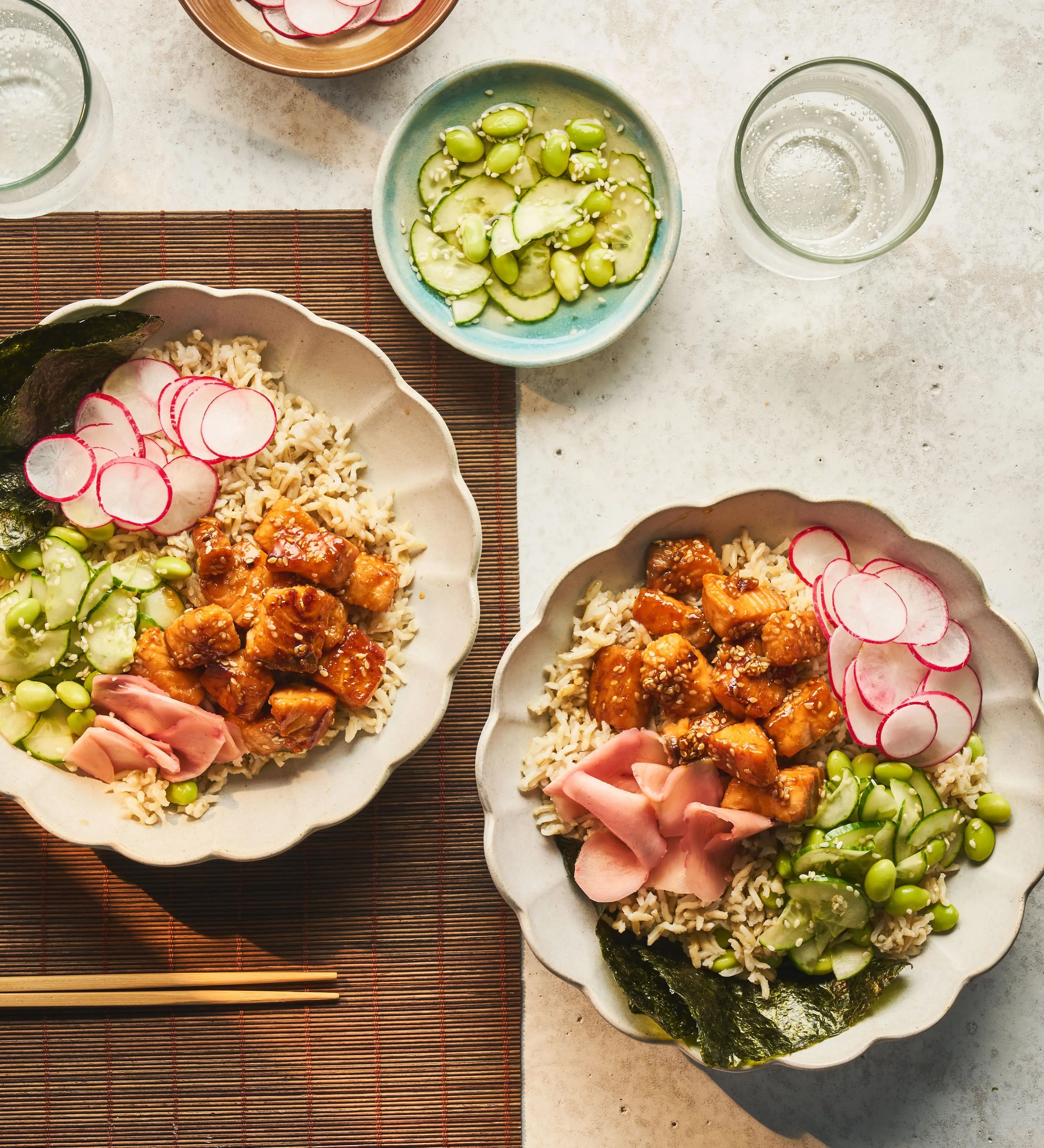 Cherrypick | Sticky Air Fryer Salmon Rice Bowl