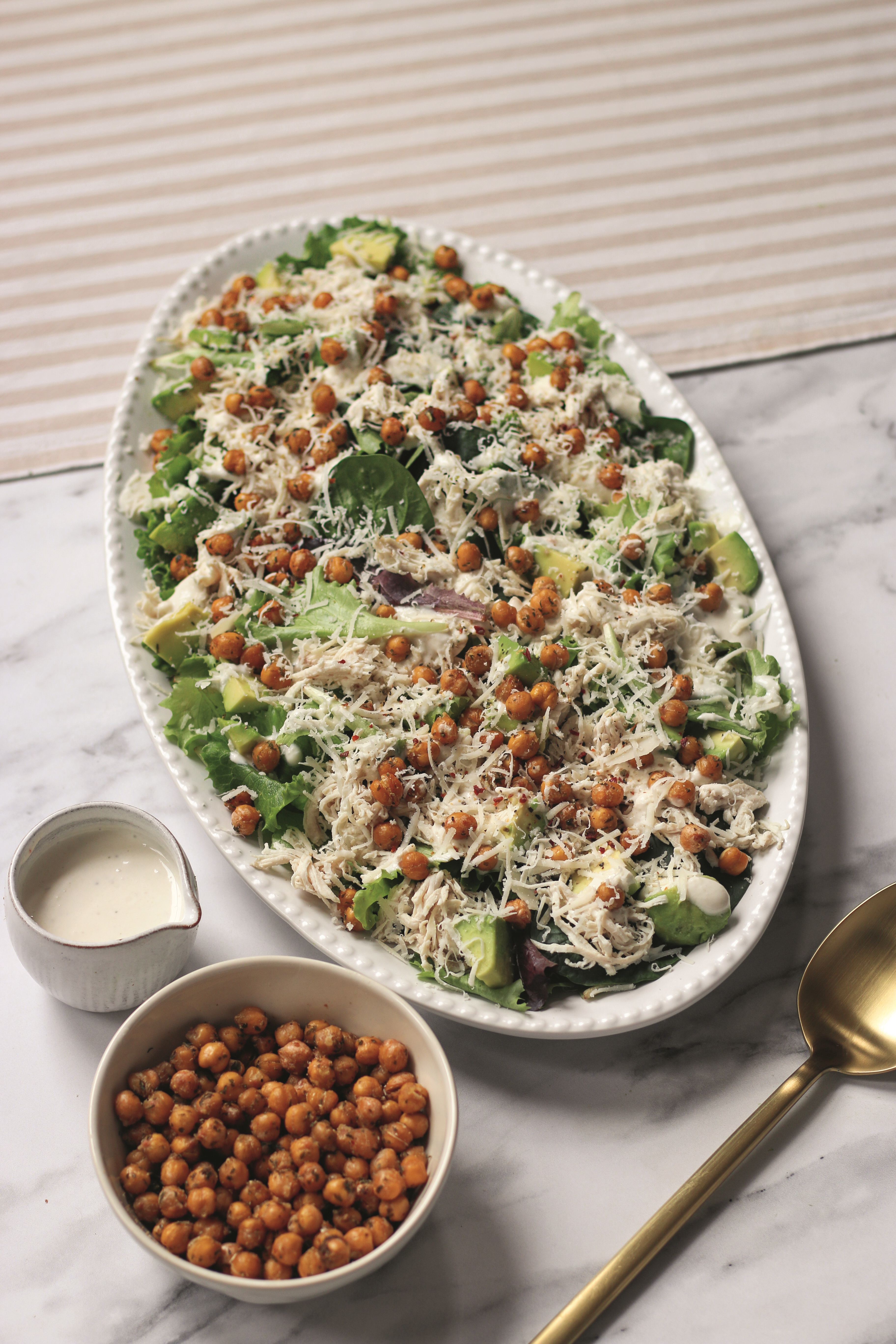 Cherrypick | Chicken Caesar Salad with Chickpea Croutons